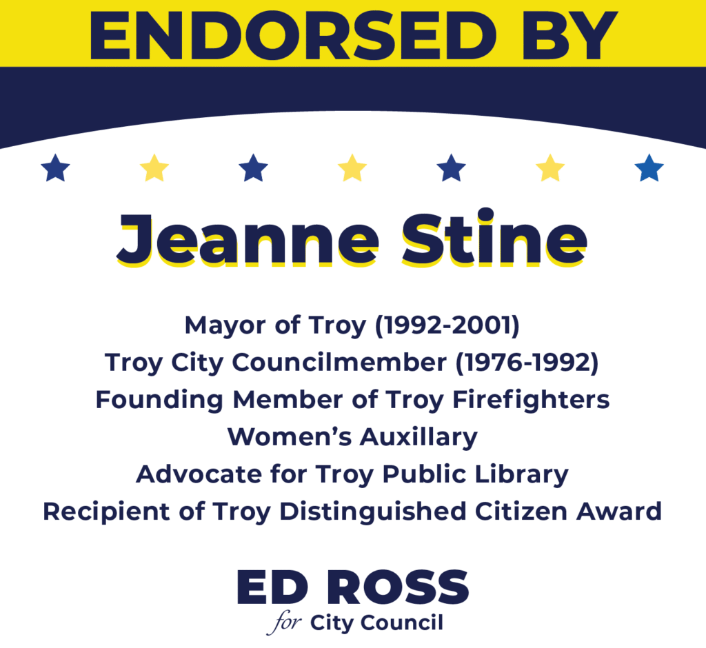 Ed Ross for Troy City Council - Ed Ross for Troy City Council